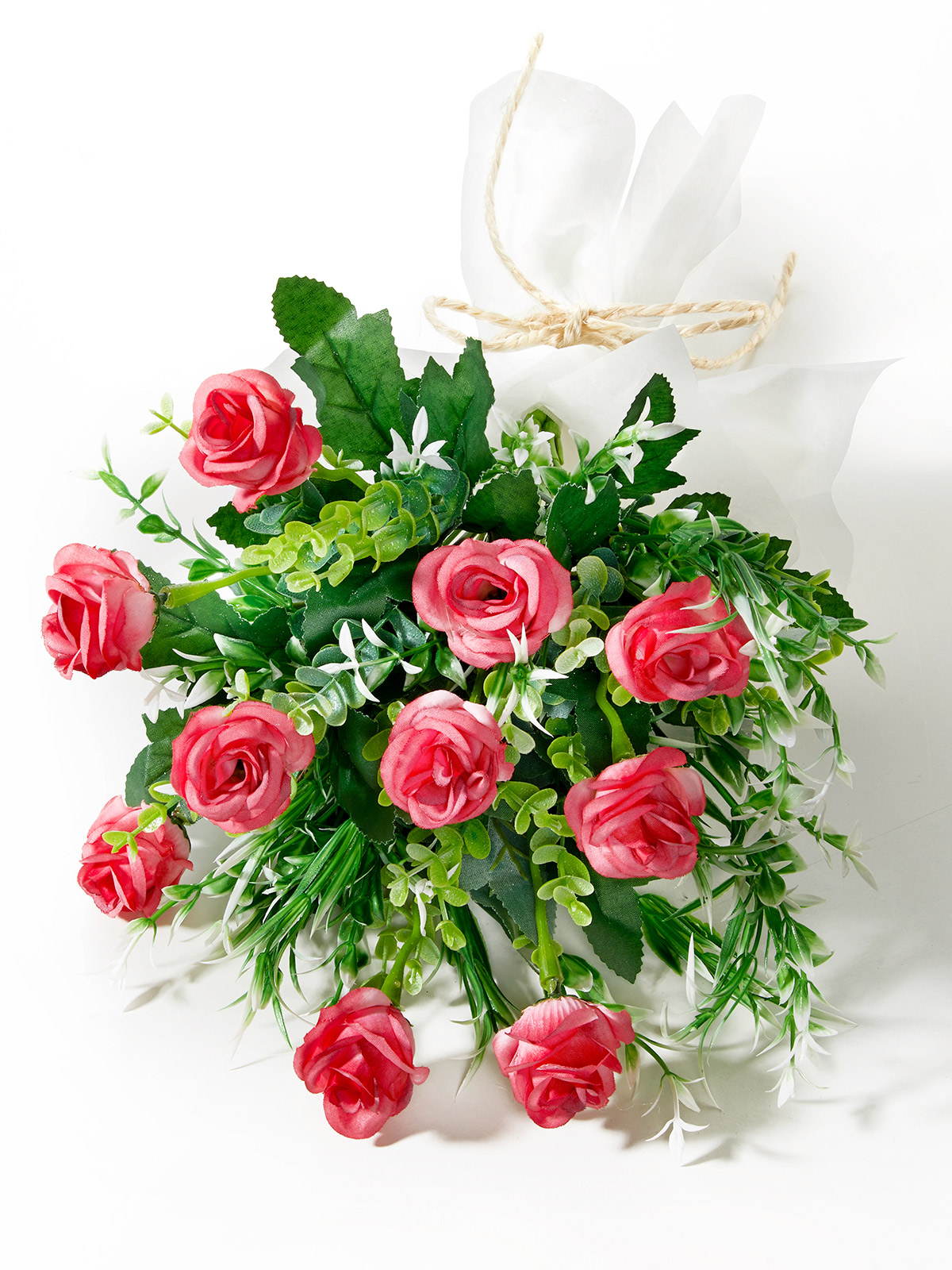 Rosen-Strauß aus 3 Picks, Rosa | 106318