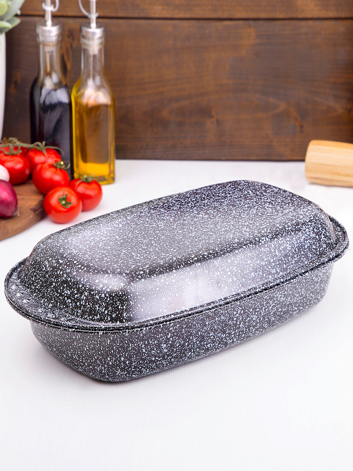 Brotback- und Bratset mit Deckel | 103357