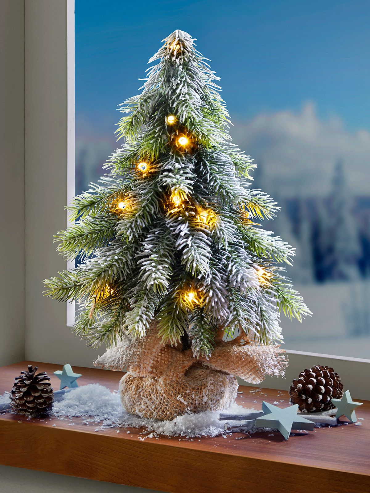 LED-Tanne mit Kugel | 107928