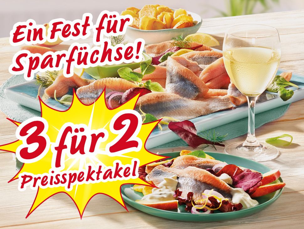 „3 für 2“-Angebote