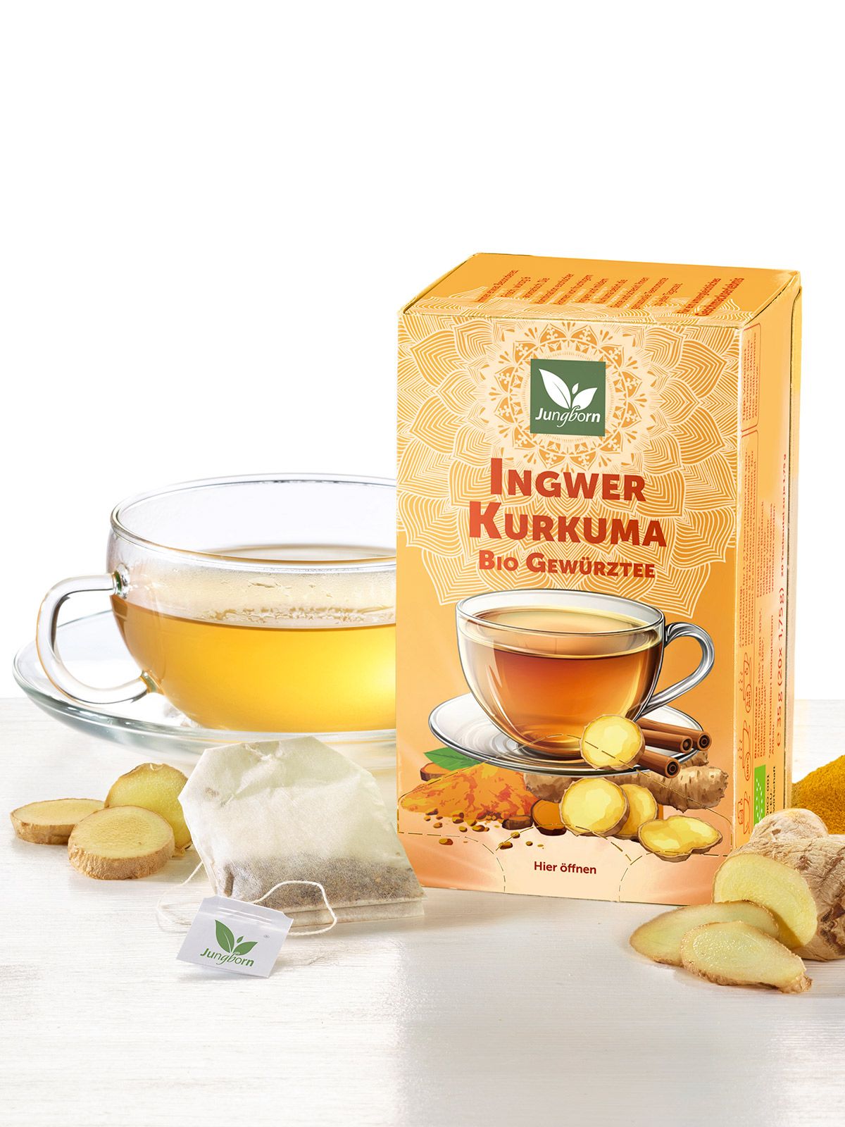 BIO Ingwer-Kurkuma-Tee | 108167